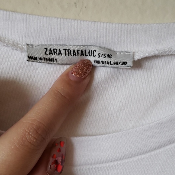 Zara | Tops | Zara Star Studded Tshirt | Poshmark
